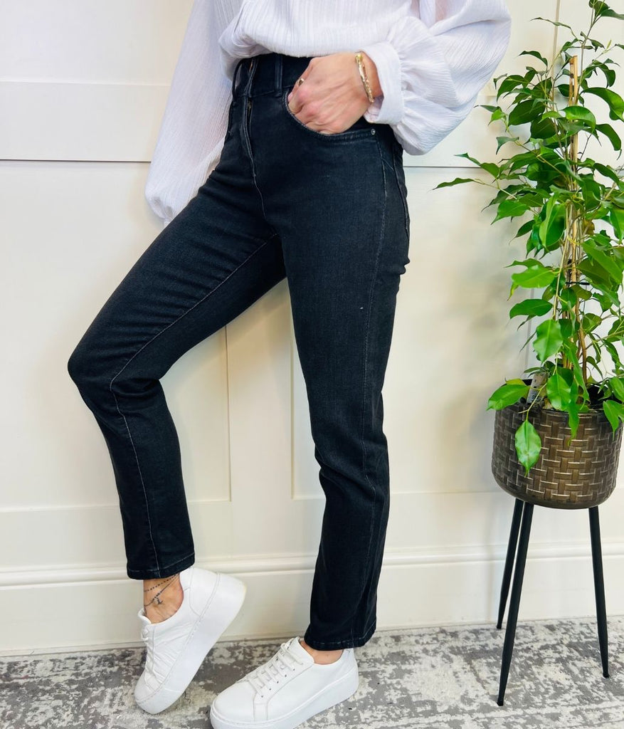 Charcoal Waist Enhancer Slim Jeans – Highstreet Outlet UK